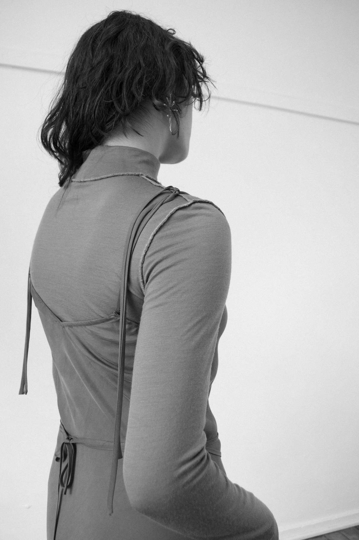 OVNA OVICH Cascade Slip Dress | Garmentory