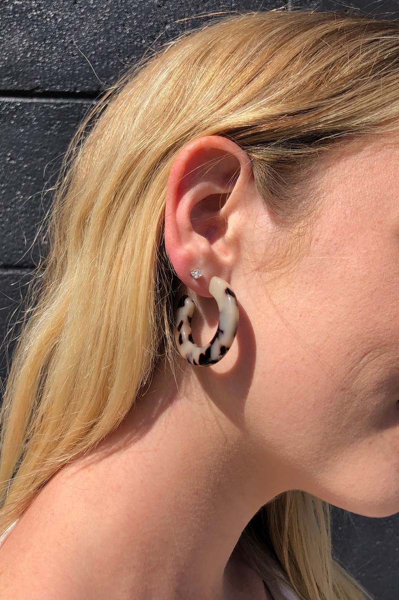 Machete kate hoop earrings store