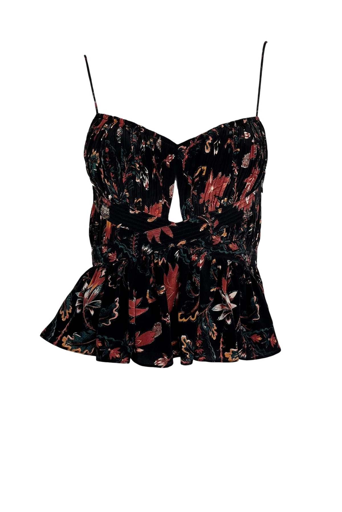 Ulla Johnson Zuma Top - Obsidian | Garmentory