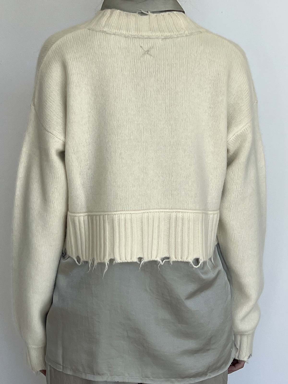 Brazeau Tricot Chunky Crop Coat Garmentory