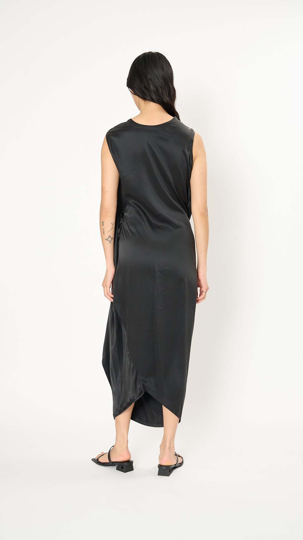Issey Miyake Brass Clad Dress - Black | Garmentory