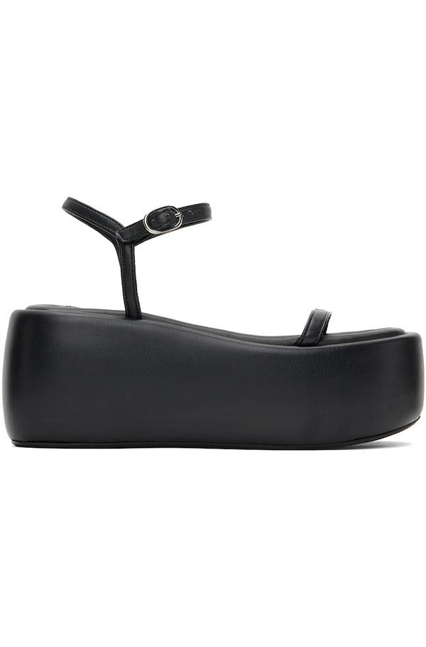 Simon Miller High Raft Platform Sandals - Black | Garmentory