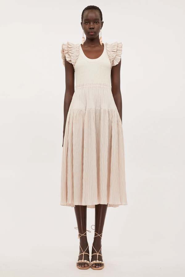 Ulla Johnson Virginia dress - Cobblestone | Garmentory