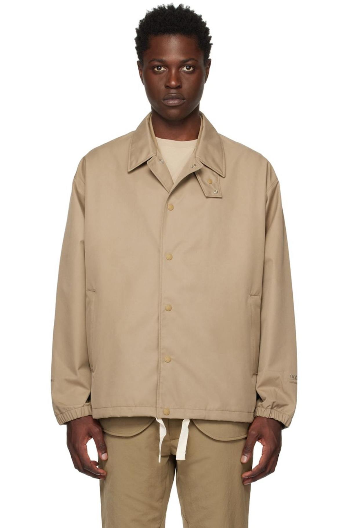 Nanamica Coach Jacket - Beige | Garmentory
