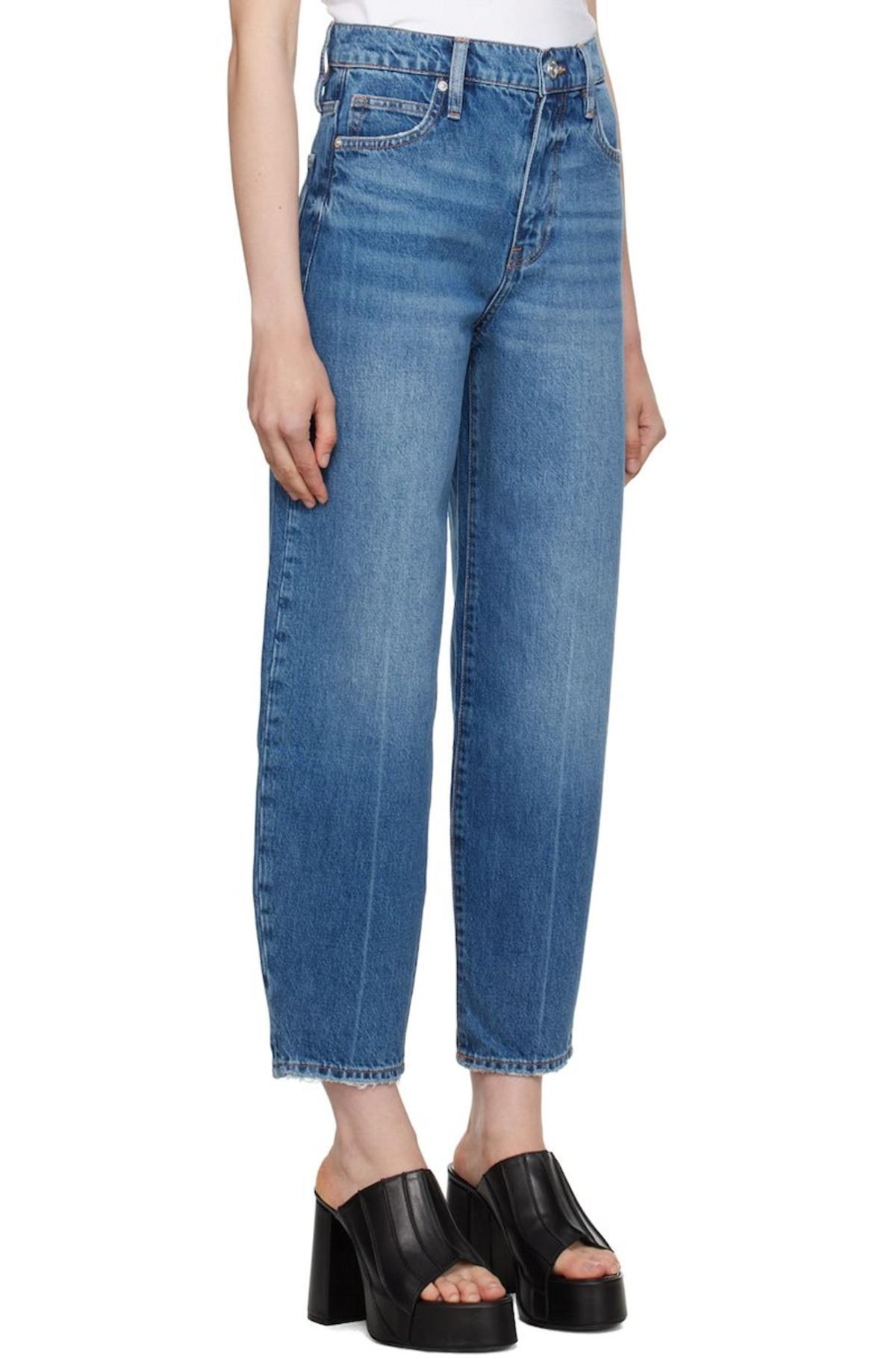 FRAME Barrel Jeans - Blue | Garmentory