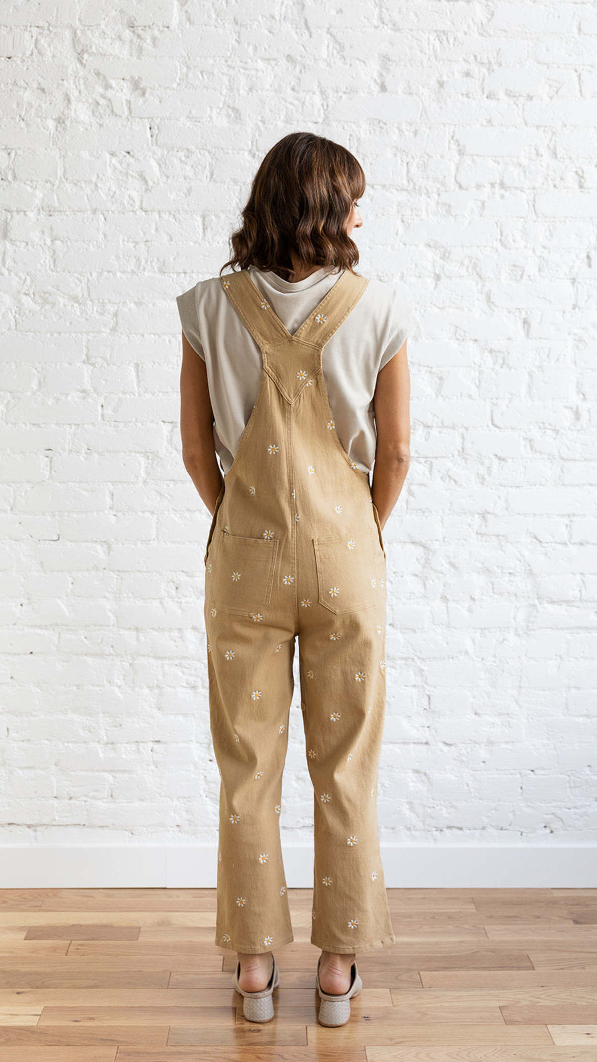 Storia Luka Overalls - Tan | Garmentory