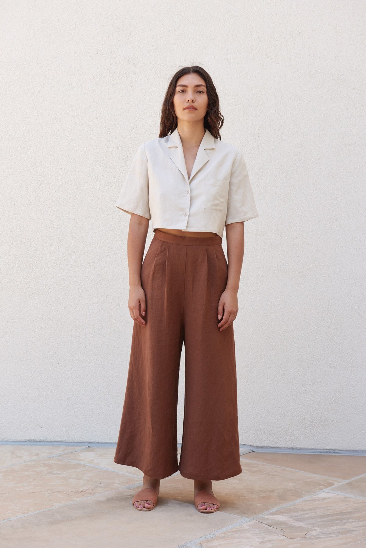 First Rite Clothing Crop Blouse | Garmentory