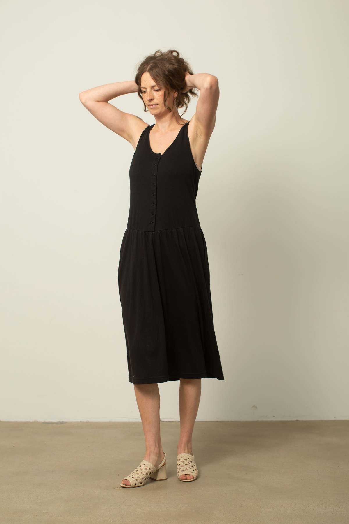 Preservation Vintage Tank Dress - Black | Garmentory