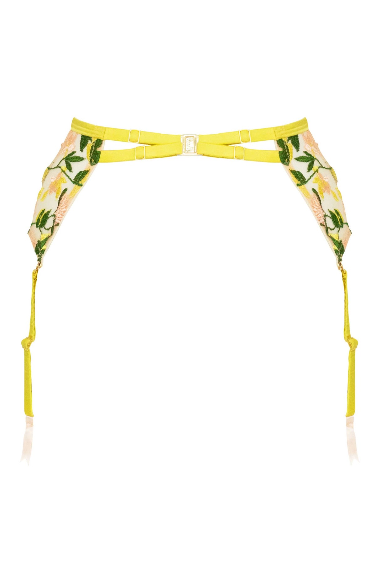 Studio Pia Liana Harness Suspender - Floral/Chartreuse | Garmentory