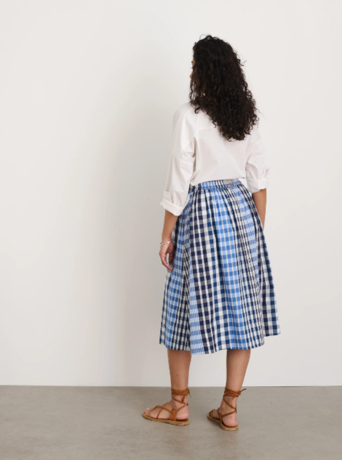 Alex Mill Standard Pull-On Skirt - Madras Plaid | Garmentory