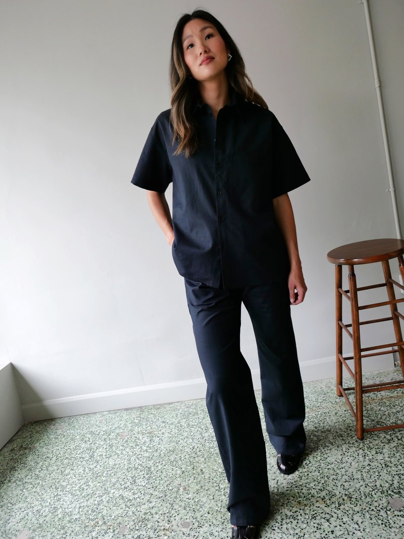 Monique van Heist DAD SHIRT - BLACK | Garmentory