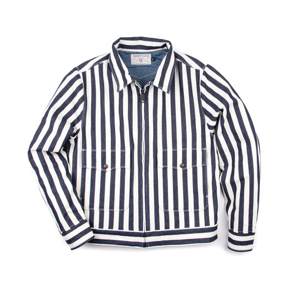 Freenote Cloth Alcorn Reversible jacket - Stripe | Garmentory