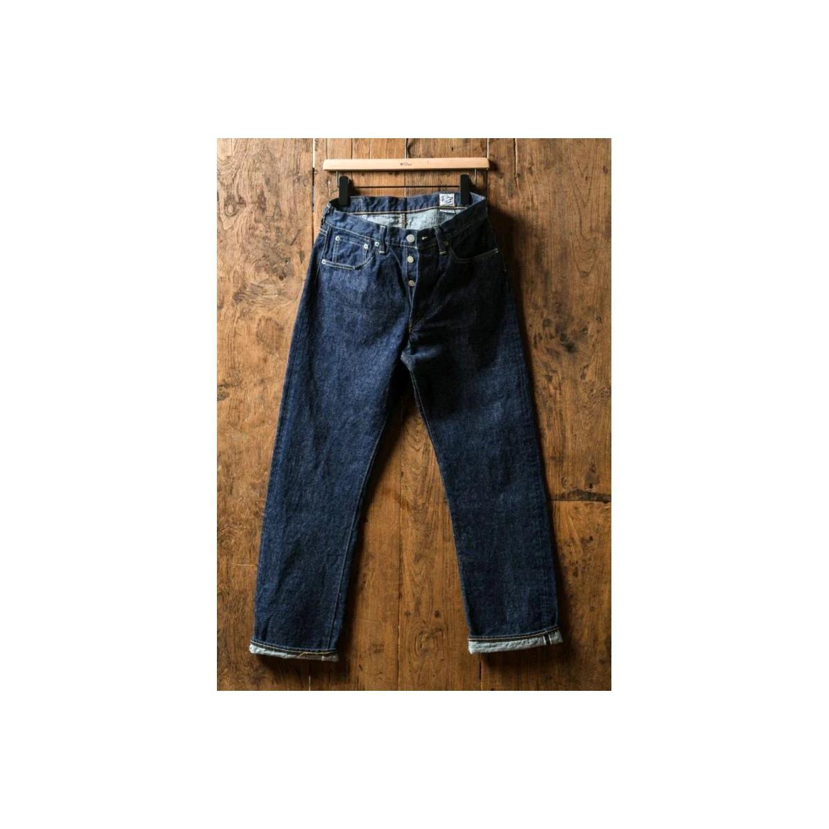 Orslow 107 Ivy Fit Selvedge Denim One Wash Jeans - Blue | Garmentory