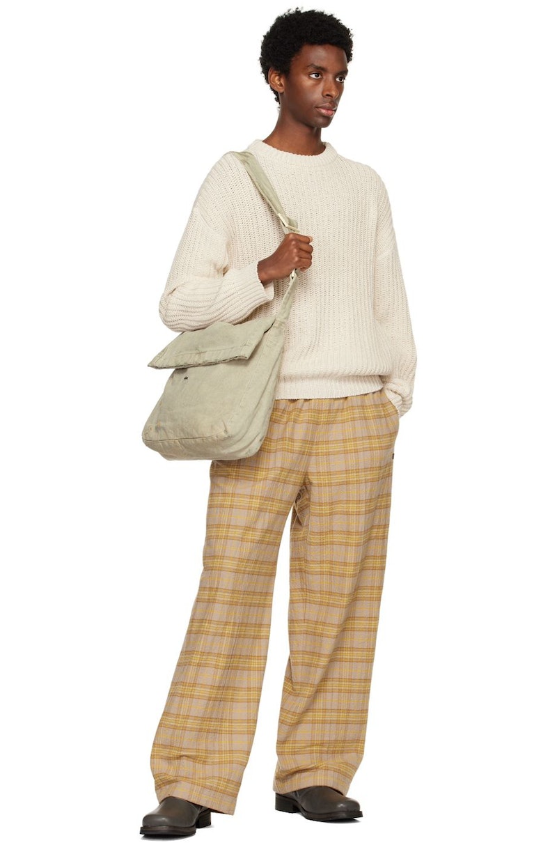 Our Legacy Gray Sling Bag - Attic wash denim | Garmentory