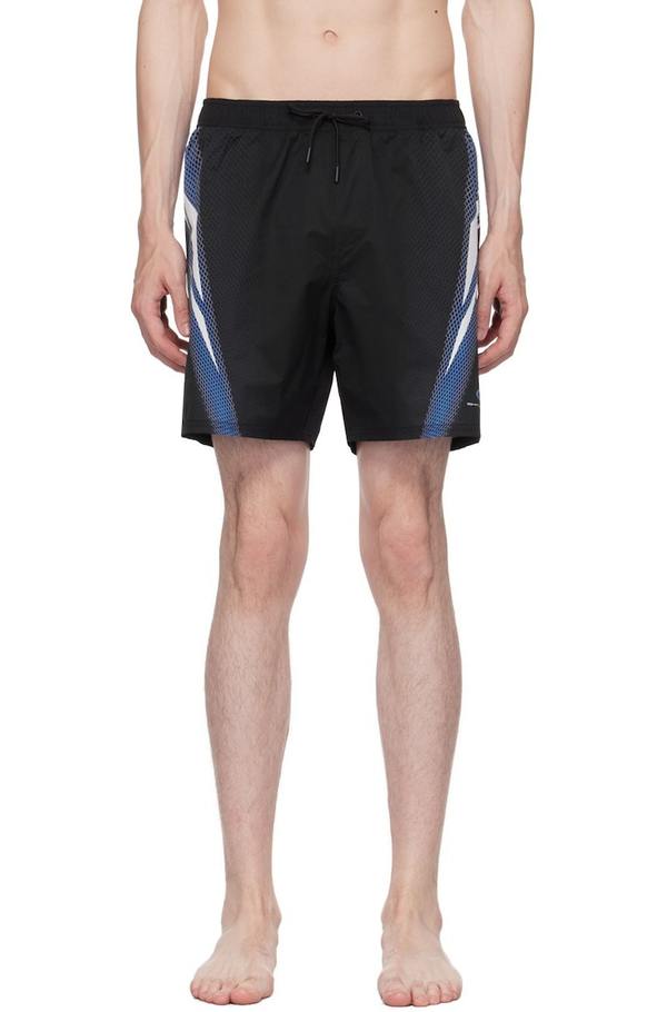 Saturdays NYC Oakley Edition Timothy Swim Shorts - Black | Garmentory