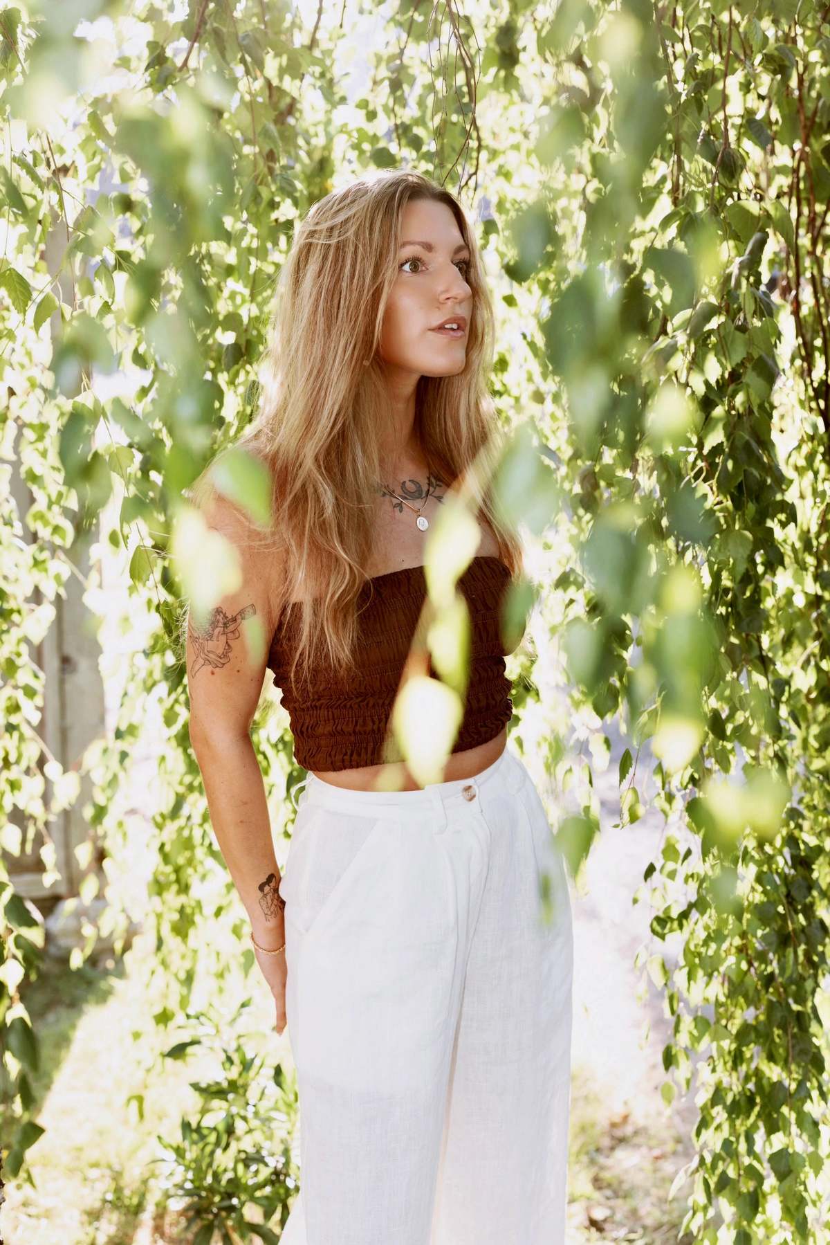 Faithfull the Brand Calla Top - Chocolate | Garmentory