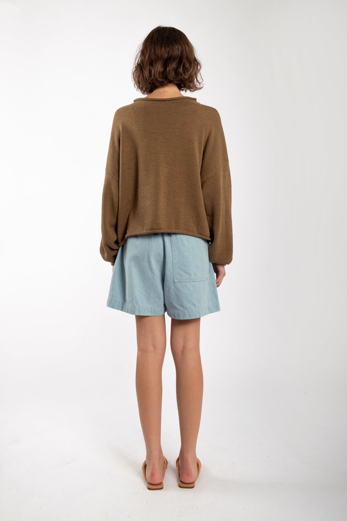 Micaela Greg Field Short - Sky | Garmentory