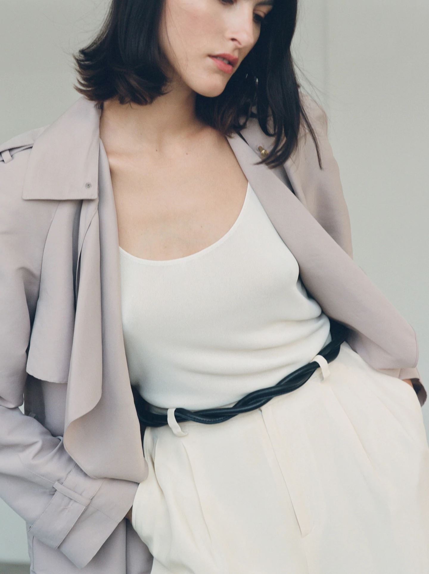 ARE Studio Knot Belt - Black | Garmentory