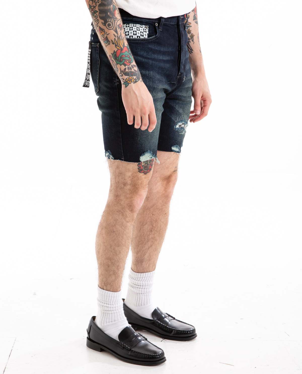 Ksubi Chopper Short Check Out - Denim | Garmentory