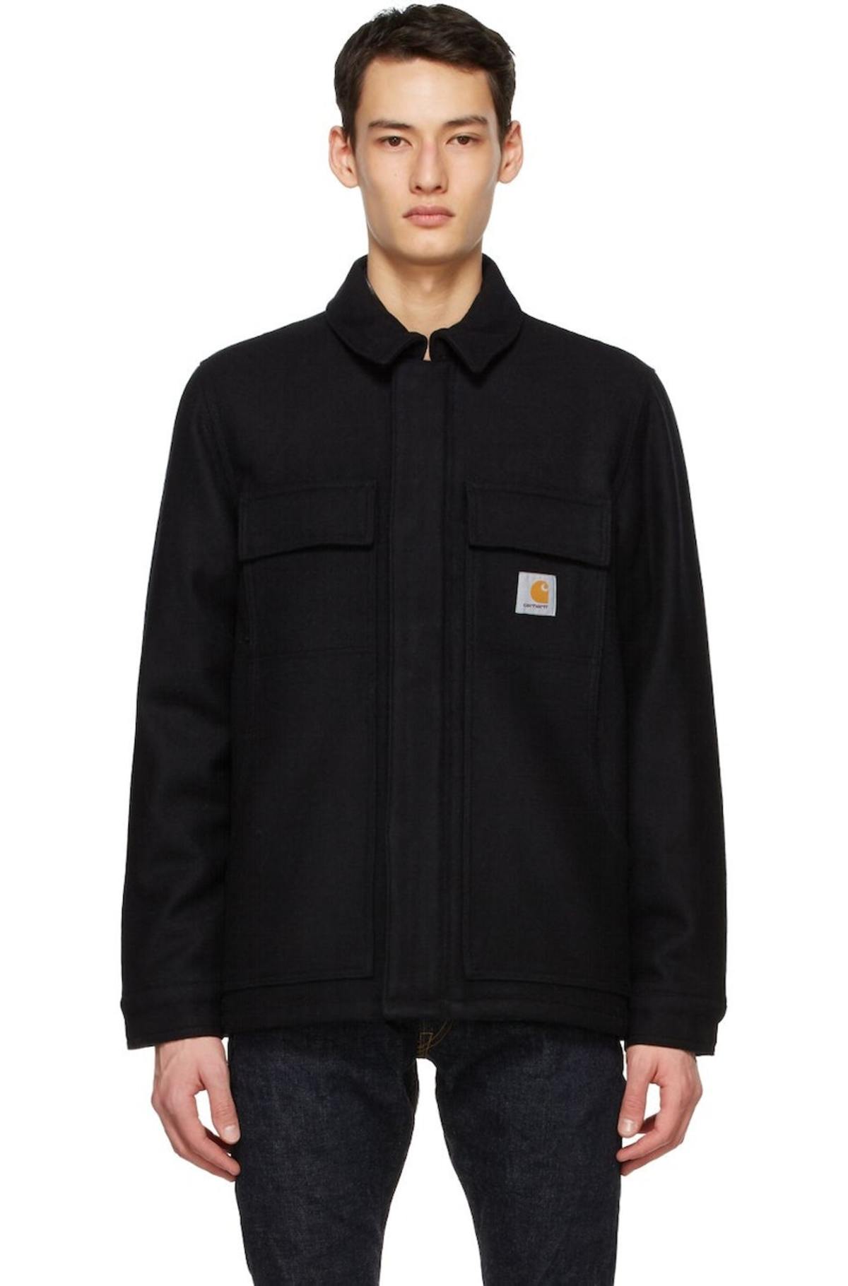 Carhartt Work In Progress Wool Arctic Jacket - Navy | Garmentory