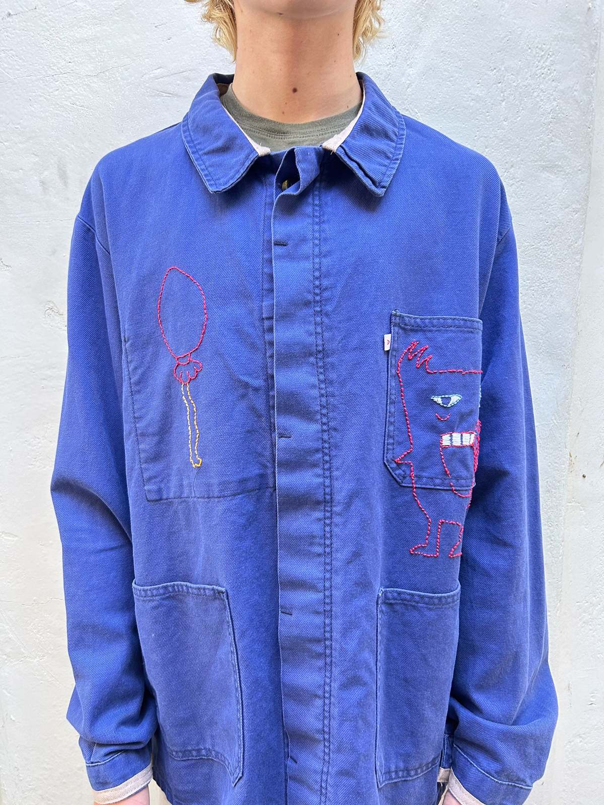 Artist CARTOON EMBRO WORK JKT Artist Collab Barbee | Garmentory