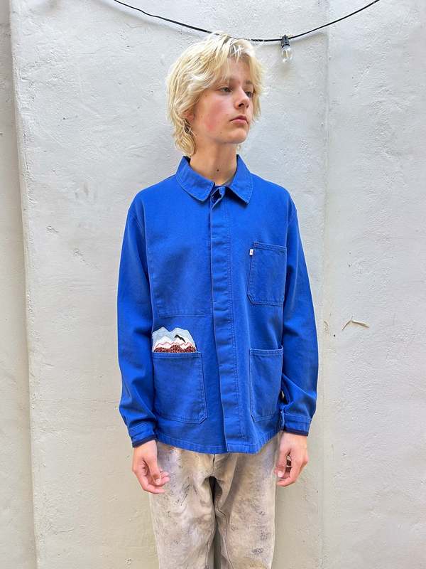 Artist LANDSCAPE WORK JACKET Artist Collab Julie Woodward | Garmentory