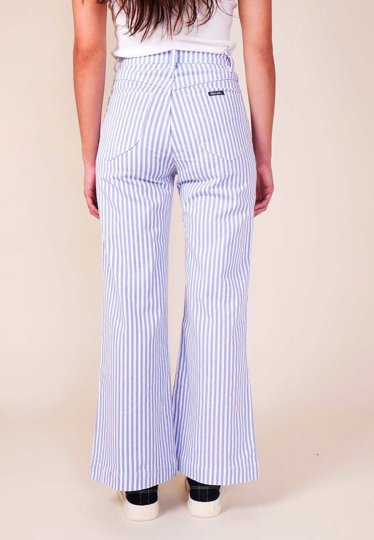 Rollas Sailor Jean - Laura Wisteria Stripe | Garmentory
