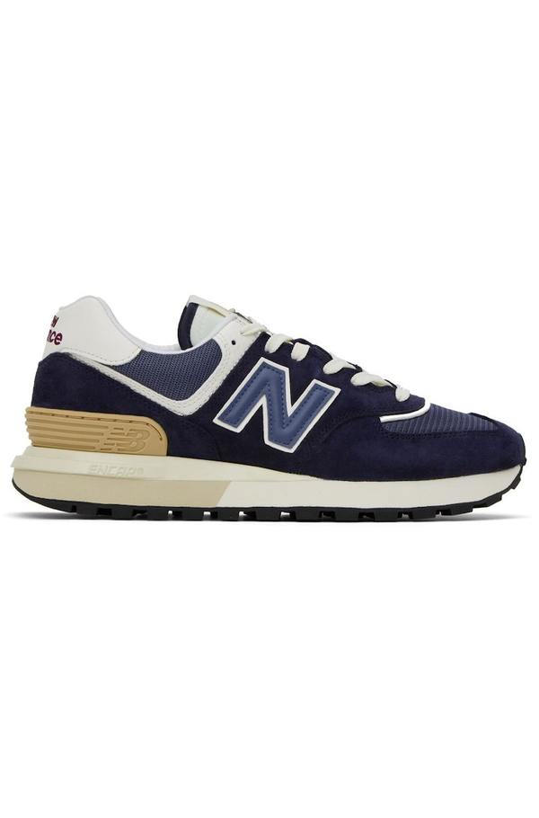 New Balance U574LGBB Sneakers - Navy | Garmentory