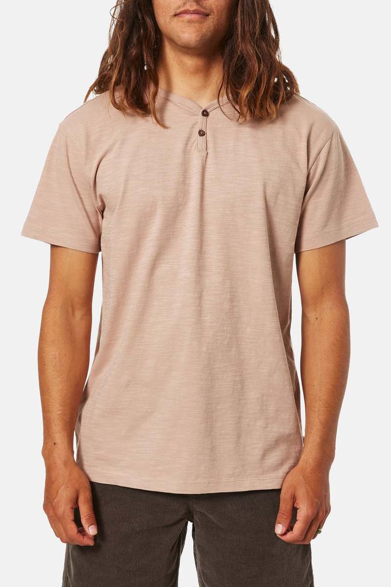 Katin Folk Henley - Dusty Pink | Garmentory