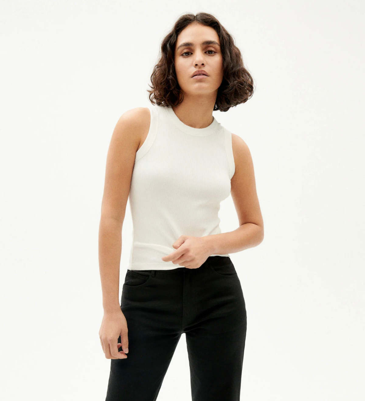 Thinking MU Juliette Tank - White | Garmentory