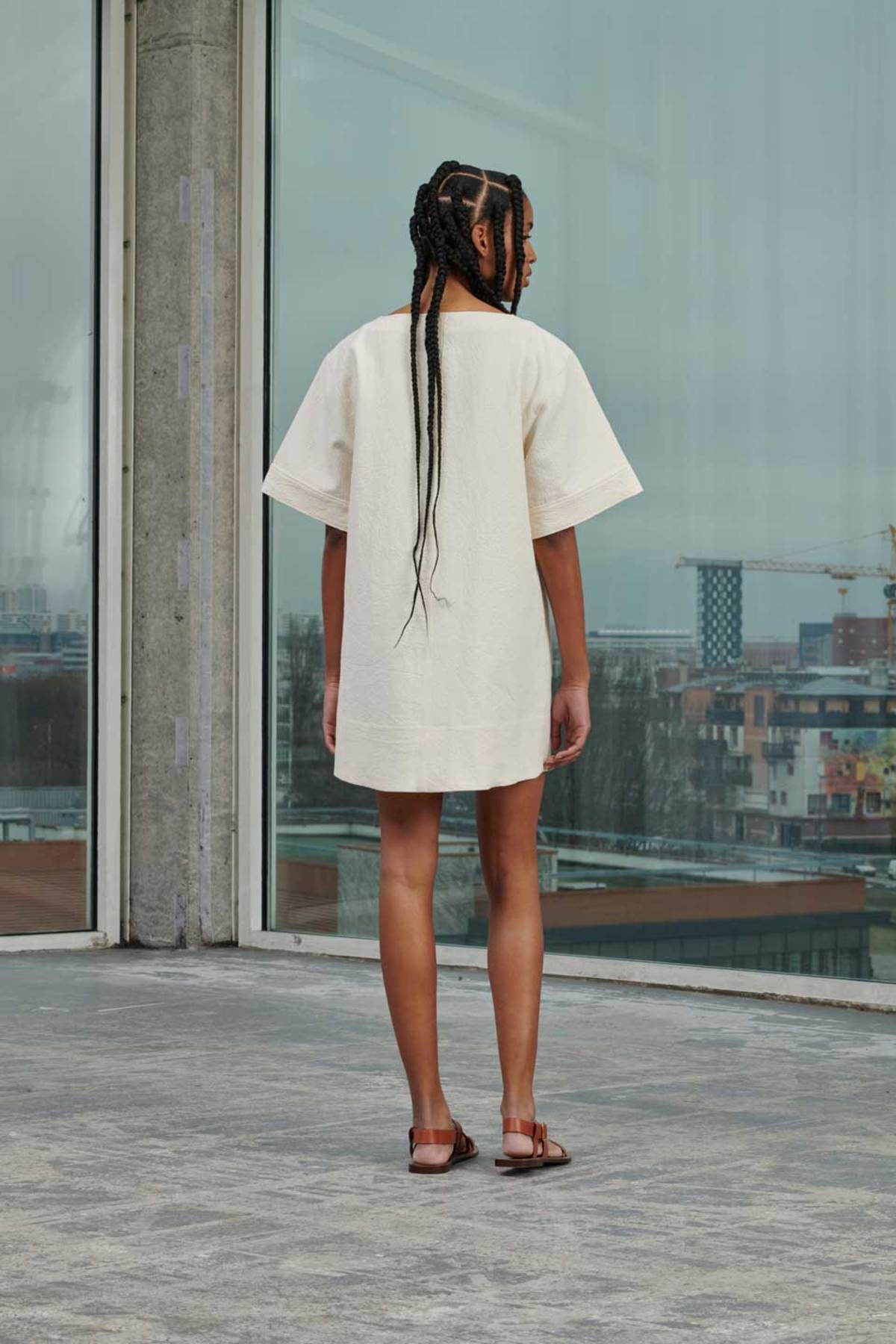 soeur Waffle Dress - Off White | Garmentory