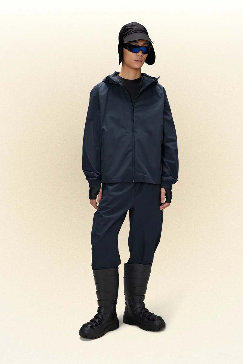 Rains Juba Jacket - Navy | Garmentory
