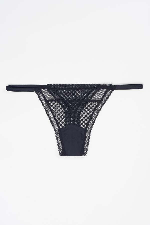 Else Bella Thong - Black | Garmentory