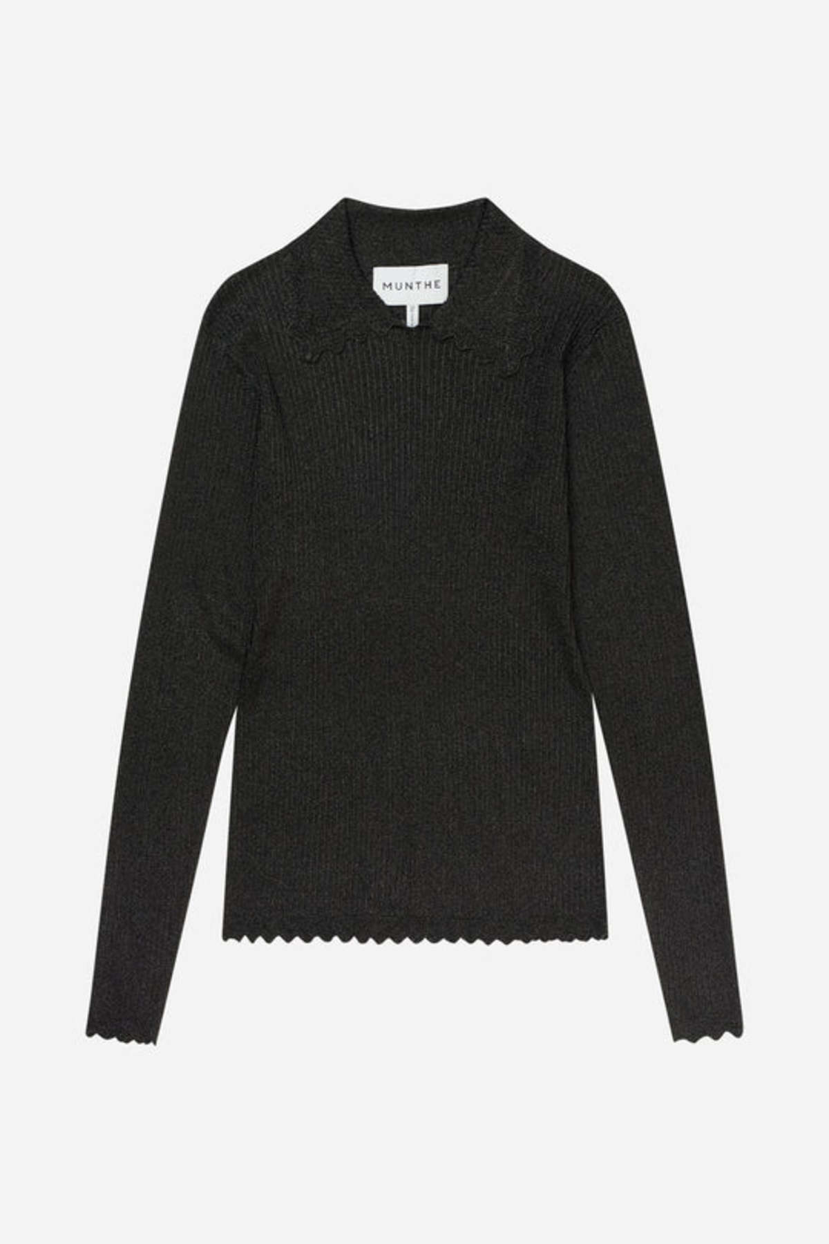 Munthe Else Knit Top - Black | Garmentory
