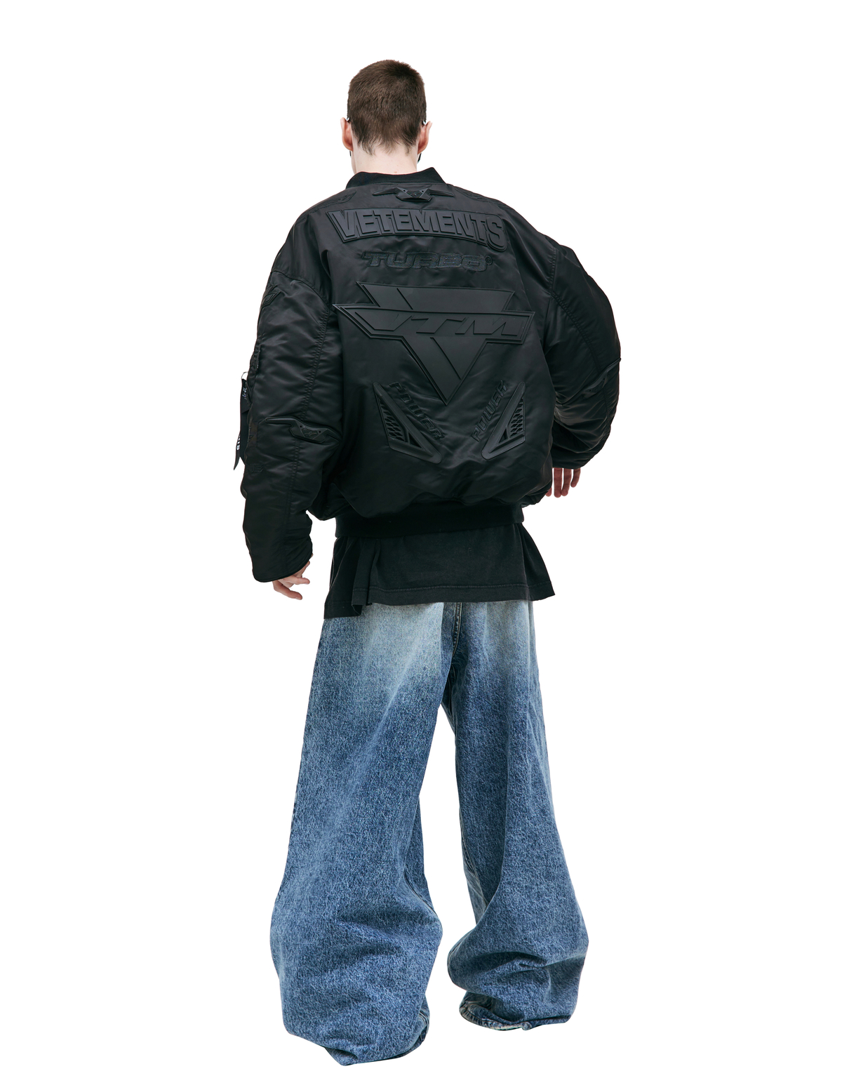 Vetements x Alpha Industries reversible motorcycle bomber jacket ...