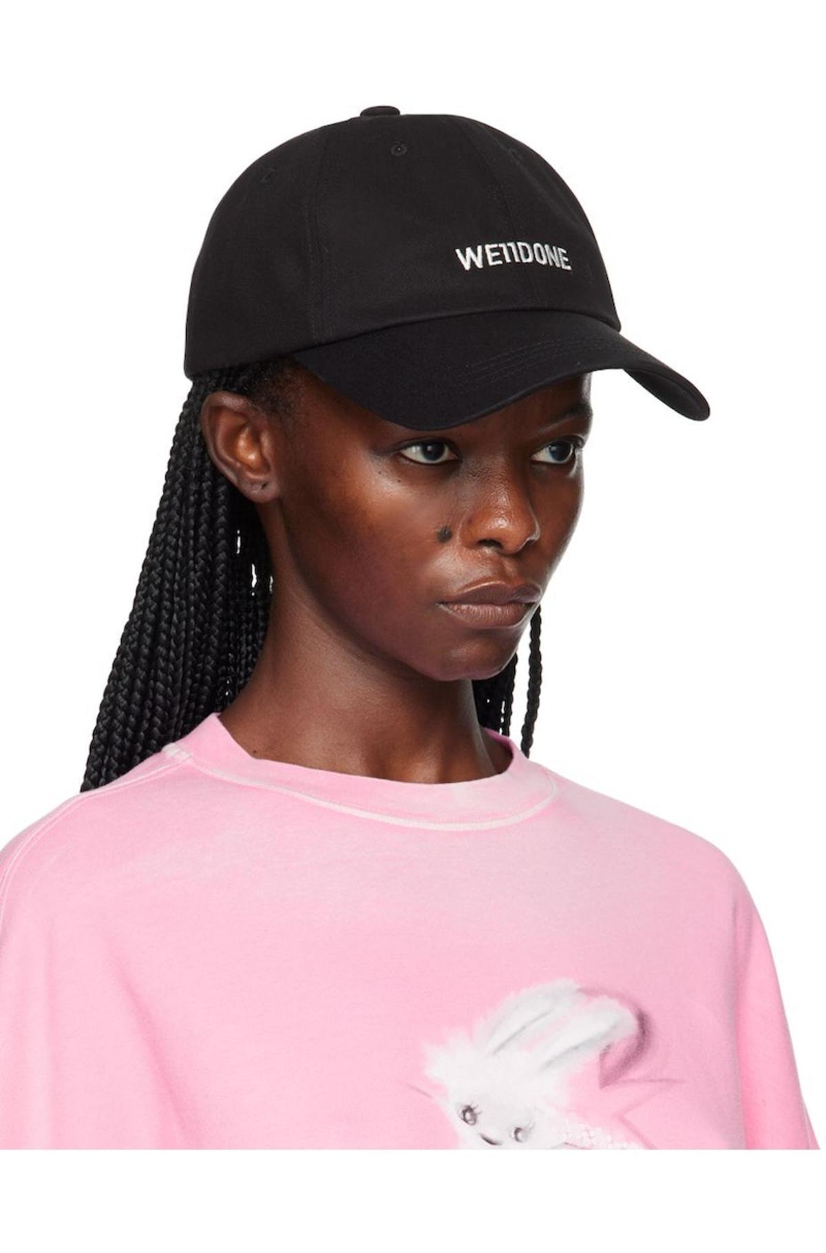 we11done Basic Cap - Black | Garmentory