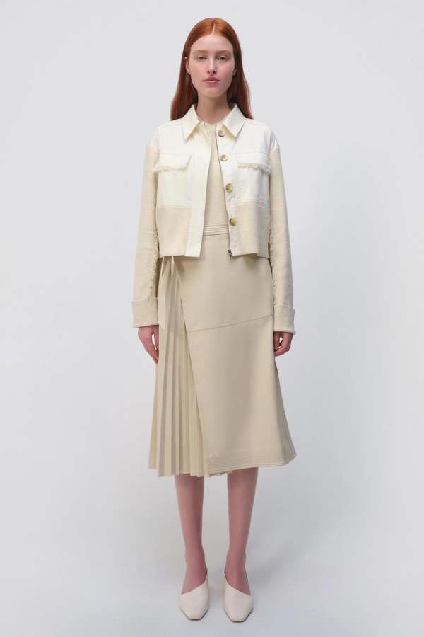 Jonathan Simkhai Rochelle Jacket - Natural White | Garmentory