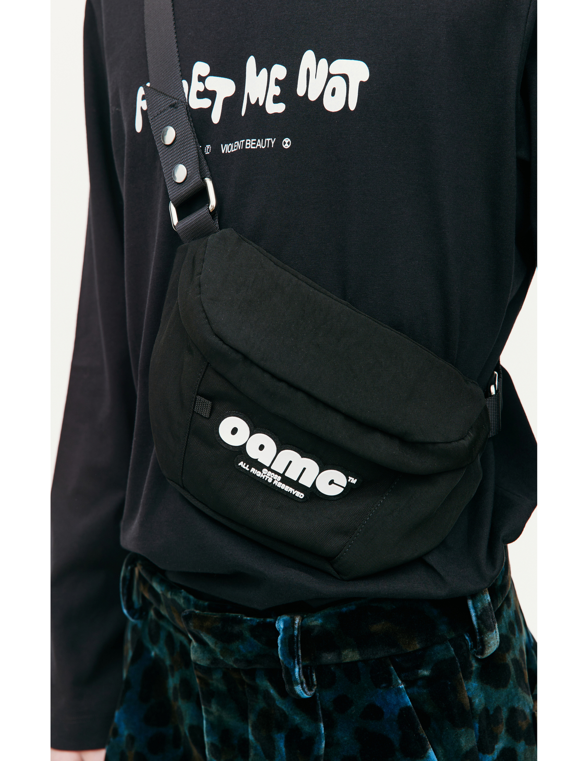 OAMC Logo Belt Bag - Black | Garmentory