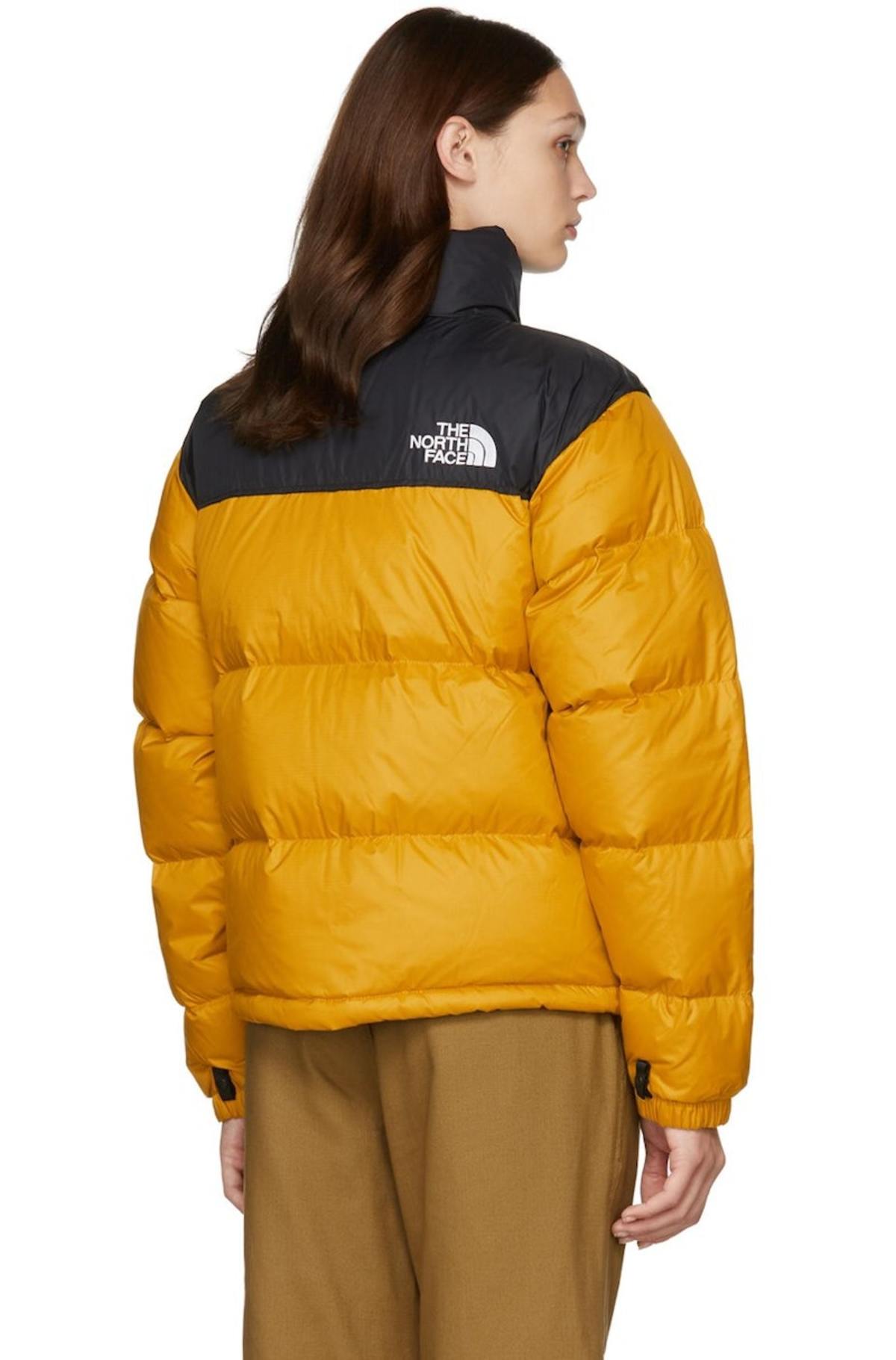THE NORTH FACE Down 1996 Retro Nuptse Puffer Jacket - Yellow/Black ...