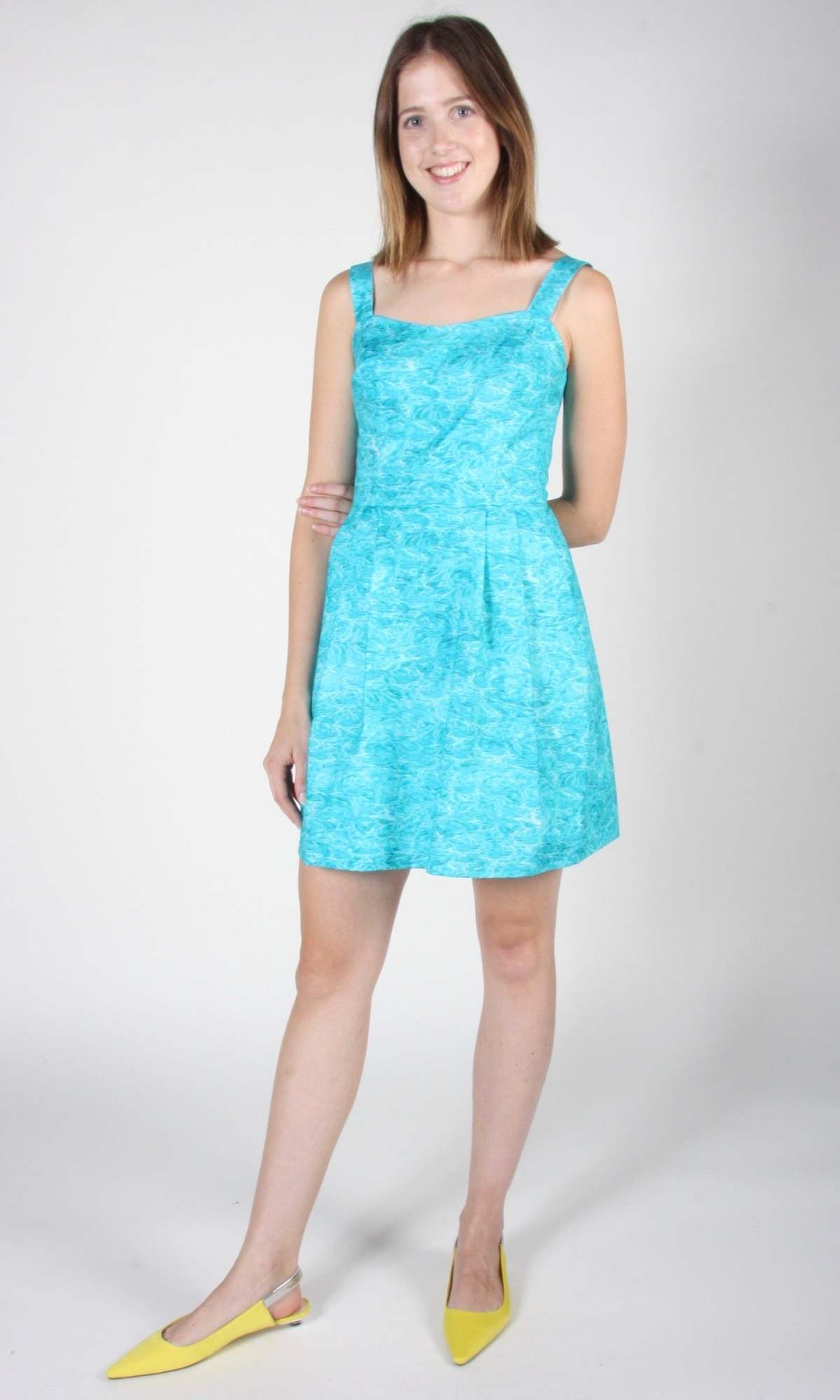 Birds of North America Akikiki Dress - H2O | Garmentory