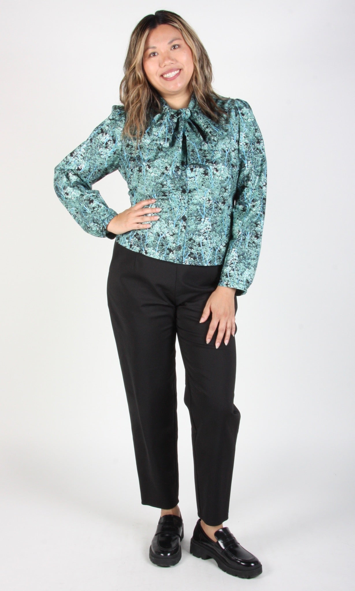 Birds of North America Bos'n Bird Blouse - Ice Storm | Garmentory
