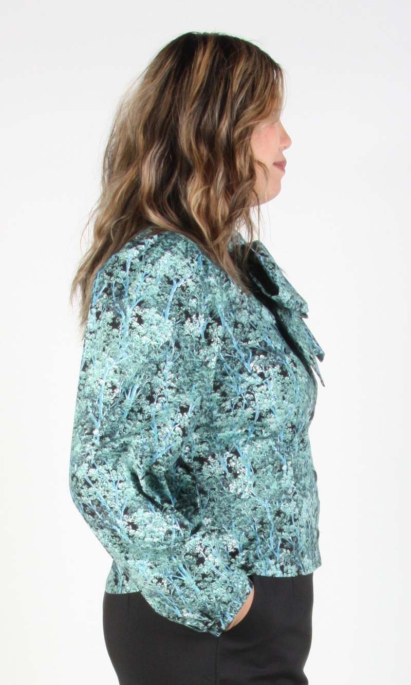 Birds of North America Bos'n Bird Blouse - Ice Storm | Garmentory