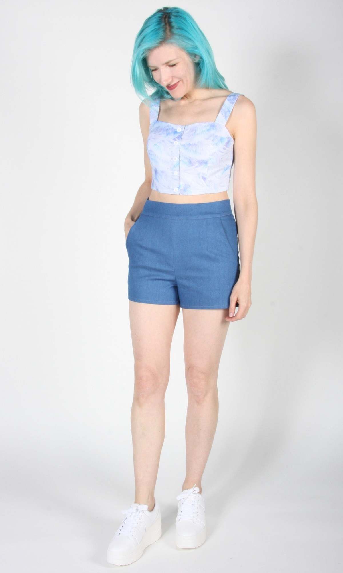 Birds of North America Budgie Short - Medium Wash | Garmentory