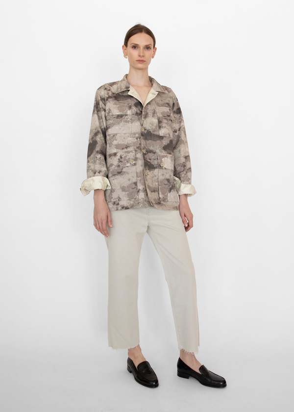 Chimala Reversible Military Jacket - Camo | Garmentory
