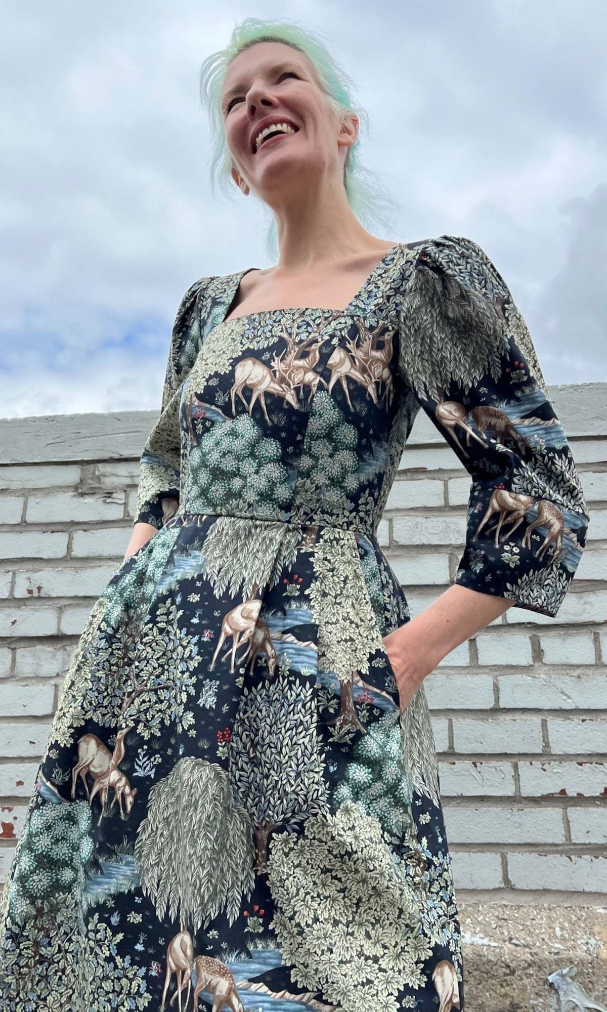 Birds of North America Helldiver Dress - Grazing | Garmentory