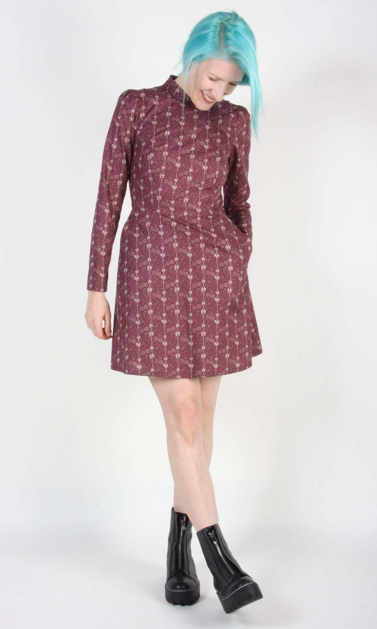 Birds of North America Topaz Dress - Amaranth Grove | Garmentory