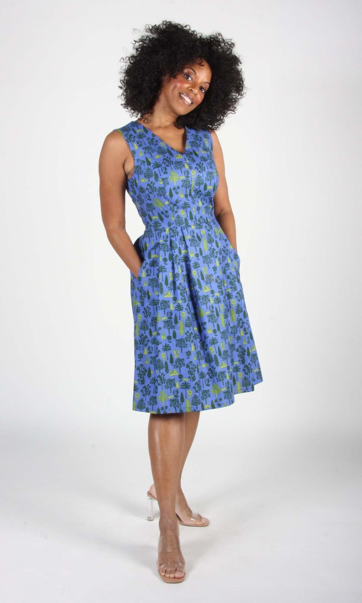 Birds of North America Wood Snipe Dress - Forager | Garmentory