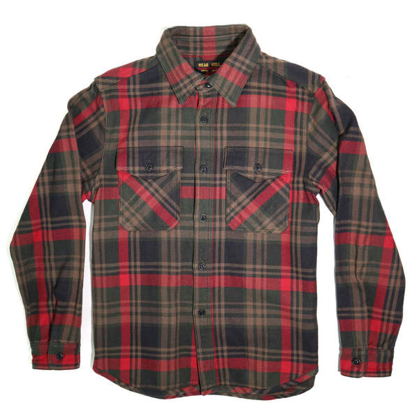 Extra Heavy Flannel Red | Garmentory