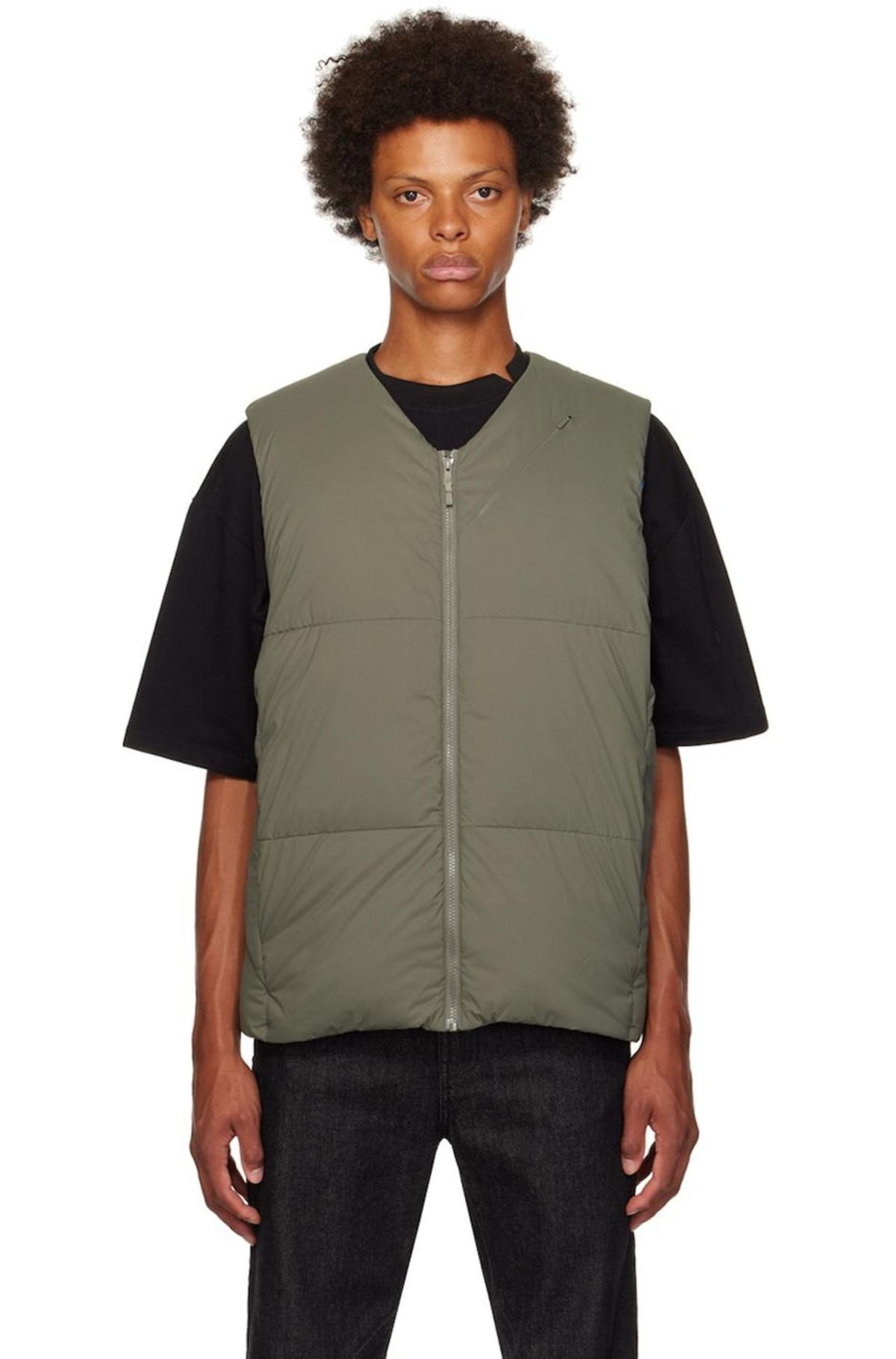 VEILANCE Conduit Down Vest - Green | Garmentory