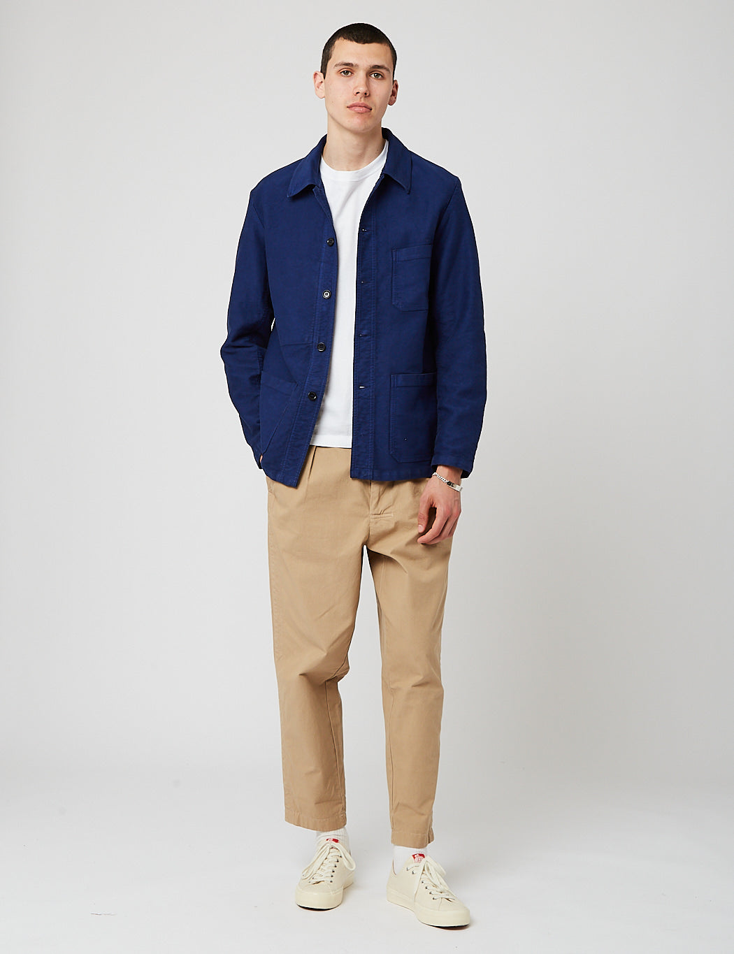 Vetra Moleskin Workwear Jacket - Hydrone Blue | Garmentory